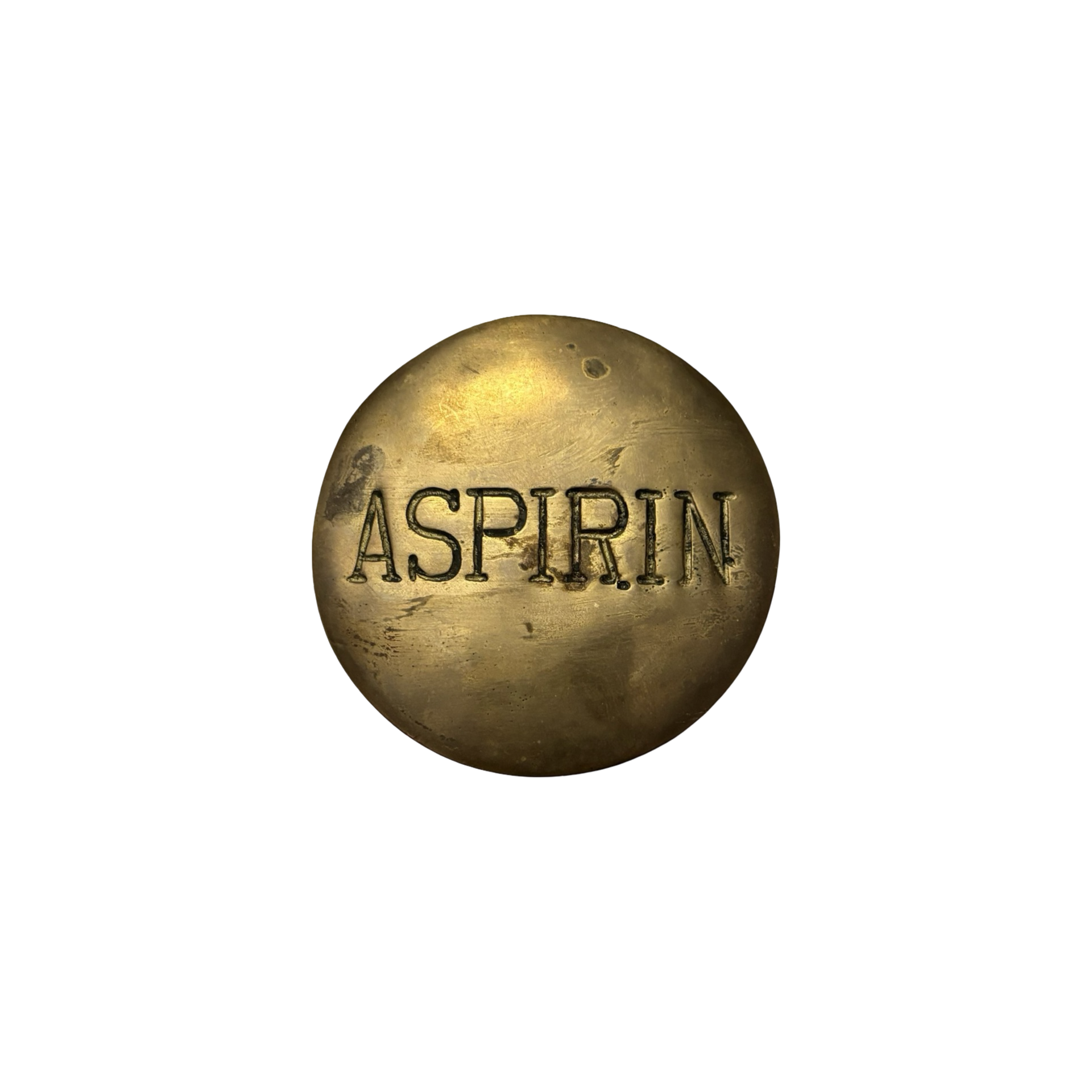 Brass Aspirin Box – Brass Bluebonnet Vintage