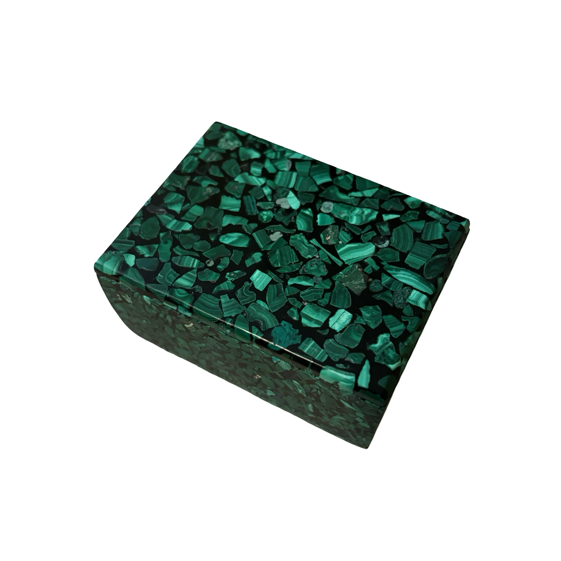 Rectangular Malachite Inlay Box – Brass Bluebonnet Vintage